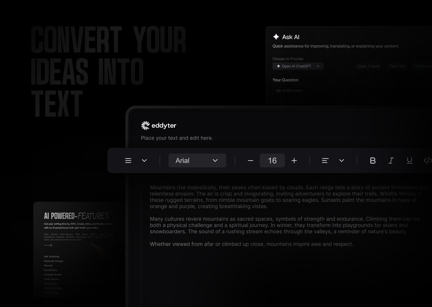 Rich Text Editor for Web Apps | Fast & Scalable | Eddyter
